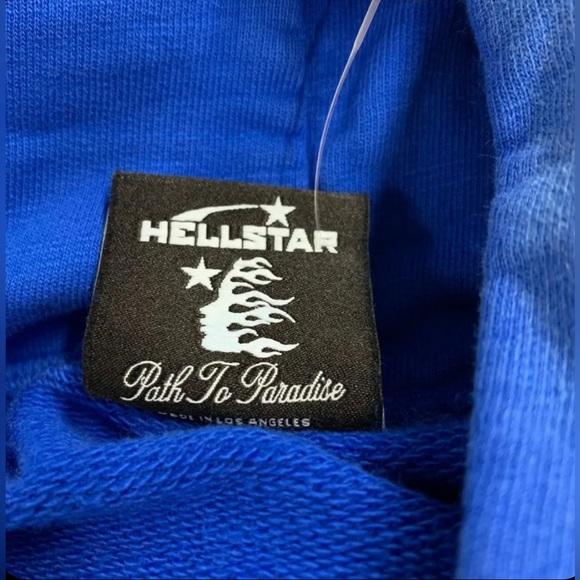 Hellstar | Jackets & Coats | Blue Yoga Hellstar Hoodie | Poshmark